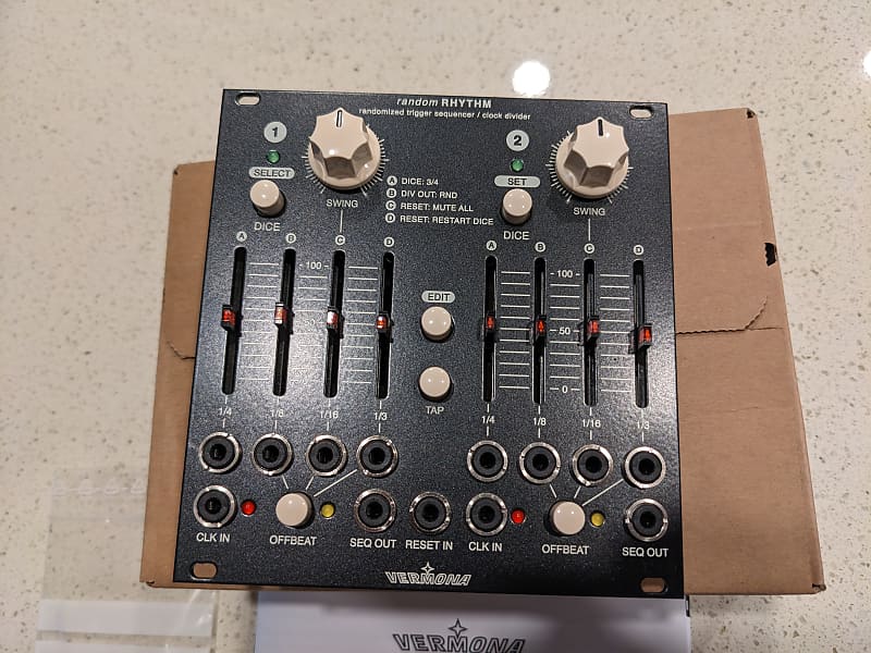 Vermona Random Rhythm - Black | Reverb