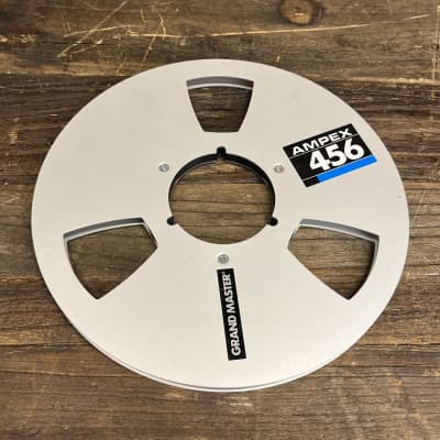 Ampex 456 Grand Master 10" Metal Reel for 1/4" Tape | Reverb