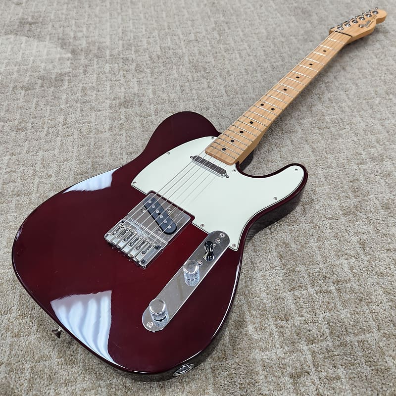 1995 Fender Standard Telecaster - Midnight Wine w/ Gig Bag - | Reverb