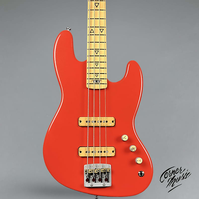 Valiant Mini Bass 2024 - Lipstick Red | Reverb