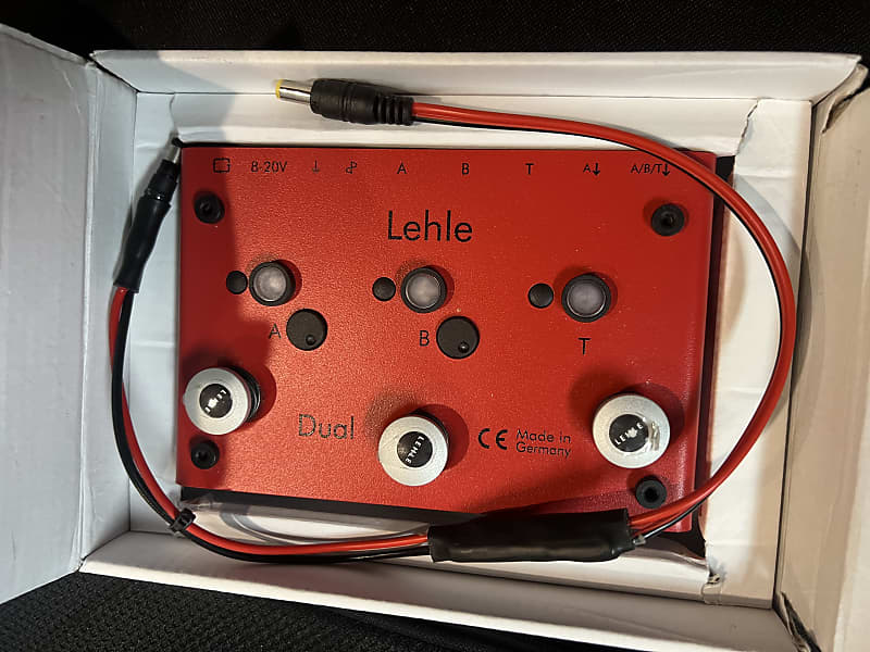 Lehle Dual SGoS switcher - Red | Reverb