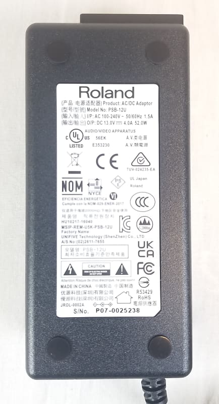 Roland PSB-12U, 5100047396 Replacement Charger for the | Reverb