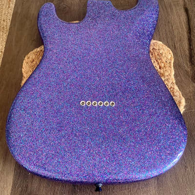 Warmoth Hardtail Stratocaster Snow Cone Metal Flake Tom | Reverb