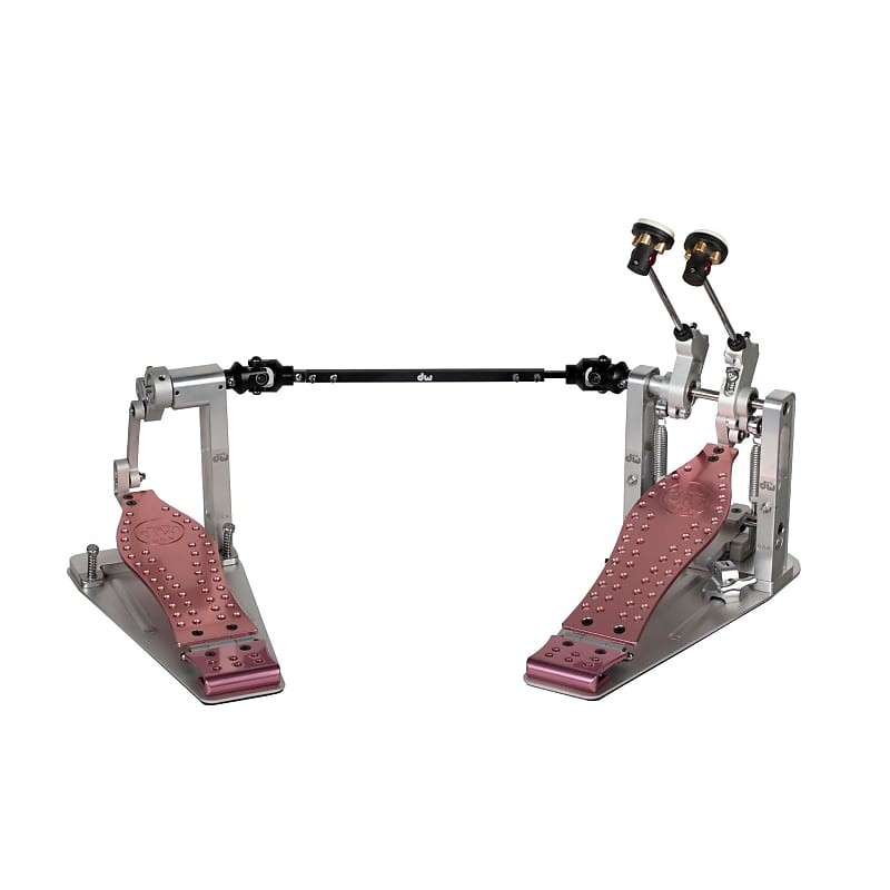 Drum Workshop MDD Machined Direct Drive Double Pedal - Pink | Reverb
