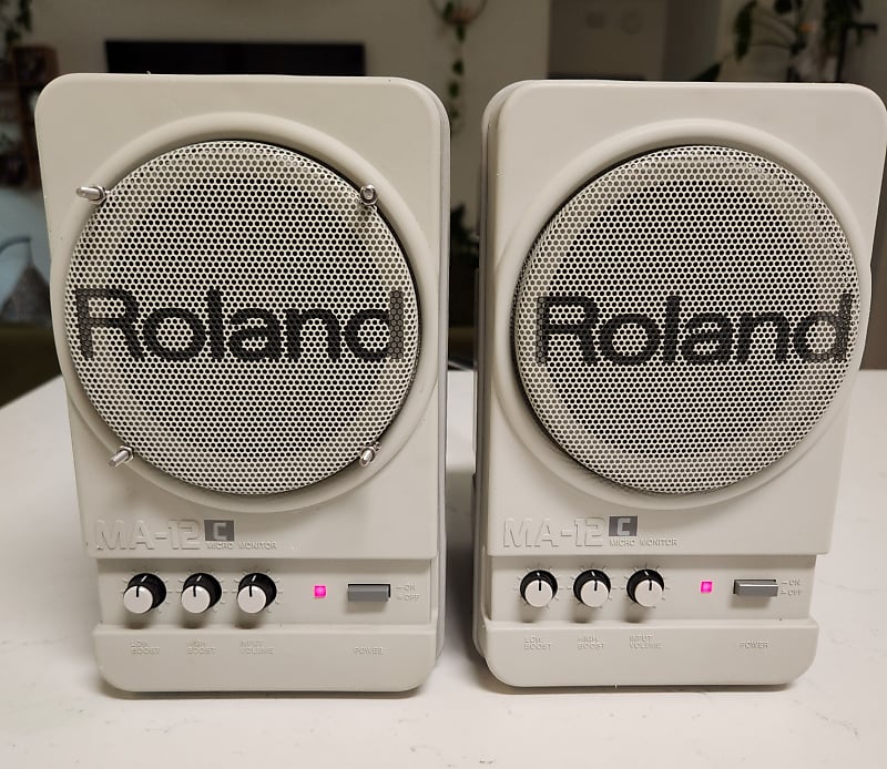 Roland Ma-12a Studio Monitors | Reverb