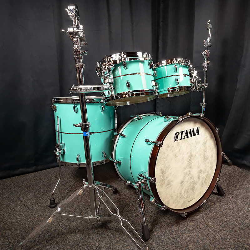 Tama Star Maple Drums - Grand Aqua Blue | Reverb