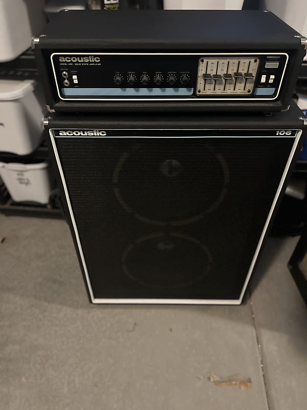 Acoustic 450 and 106 1973? - Black | Reverb