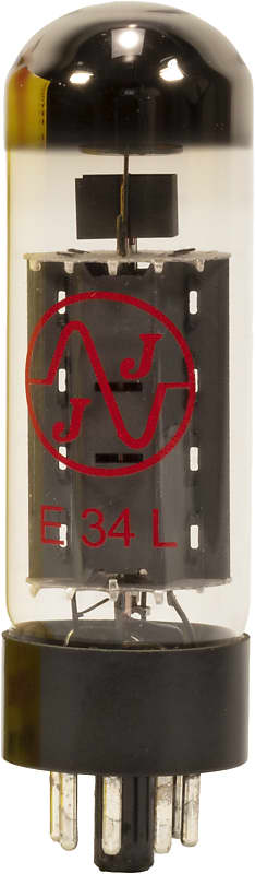 Vacuum Tube - E34L, JJ Electronics - Burned-In Matched Pair | Reverb