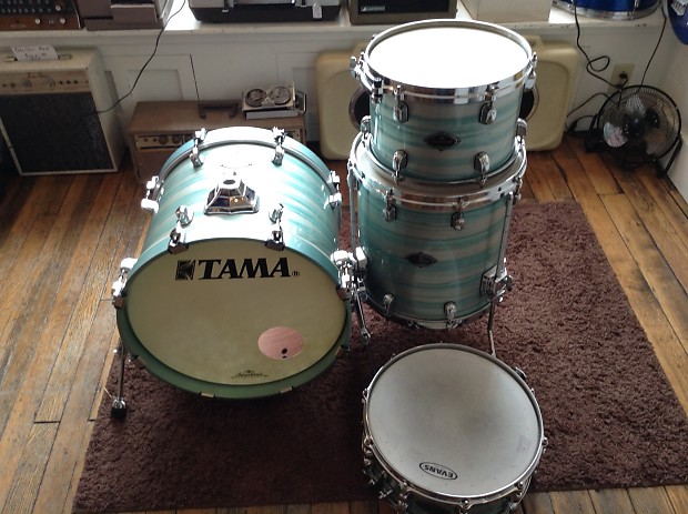 2012 Tama Starclassic Azure Strata Jazz Kit only 7 made! | Reverb
