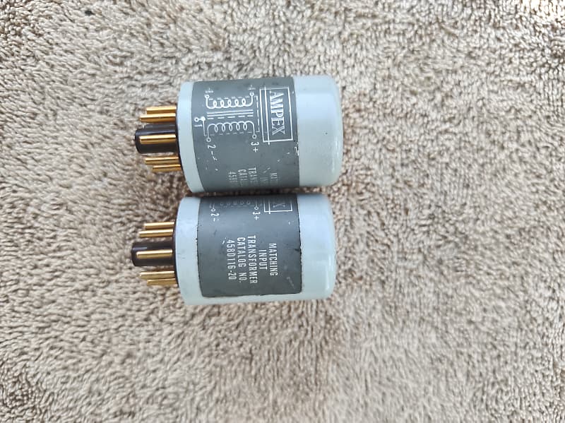 Lot of 2 Ampex Matching Input Transformers 4580116-20 | Reverb Canada