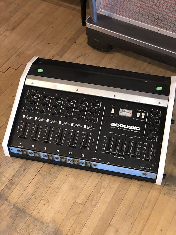 Acoustic Model 870/ PUBLIC ADDRESS MIXER | Reverb