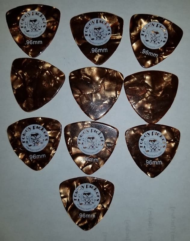 Mandolin/Guitar Pick "The Rowdy Pickers Pick" Bag Of 10 | Reverb