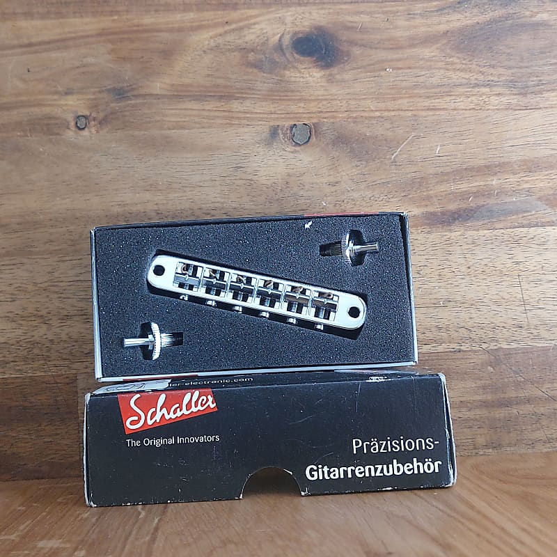 Schaller GTM Piezo Bridge 2010s - Chrom | Reverb