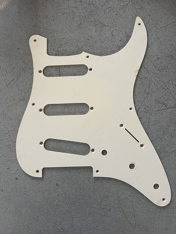 Tokai AST 56 single ply Pickguard 1987 - White aged | Reverb