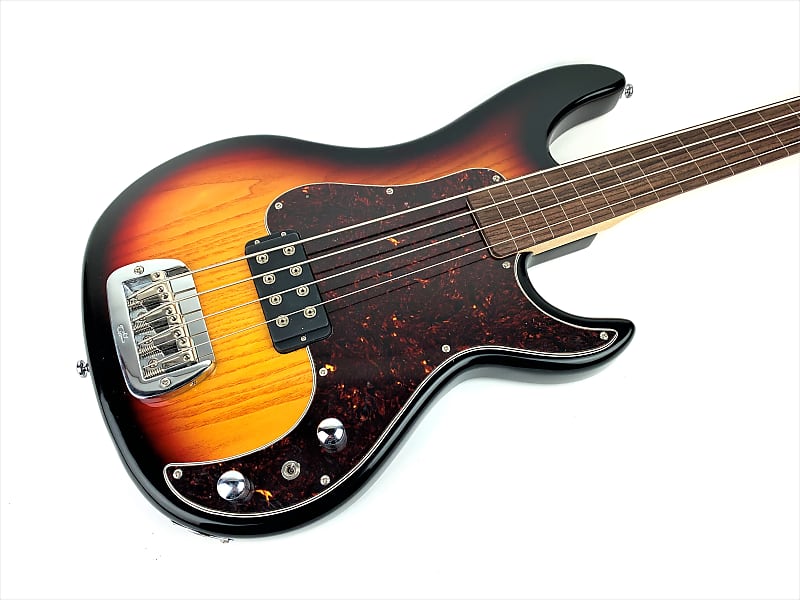 G&L Tribute Kiloton Fretless 2021 3-Tone Sunburst | Reverb