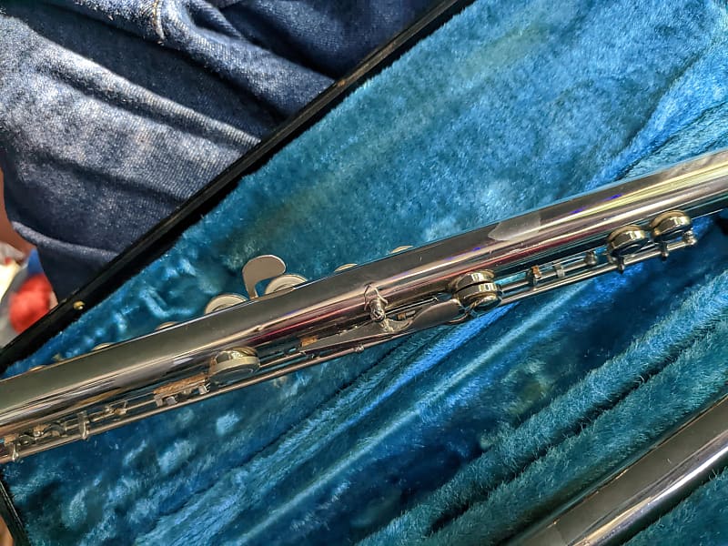 Yamaha YFL-22 Silver | Reverb