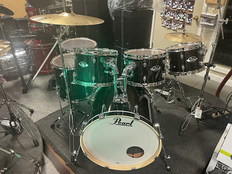 Pearl Exports Series 7 piece drum set/HD/Cymbals 2022 | Reverb Canada
