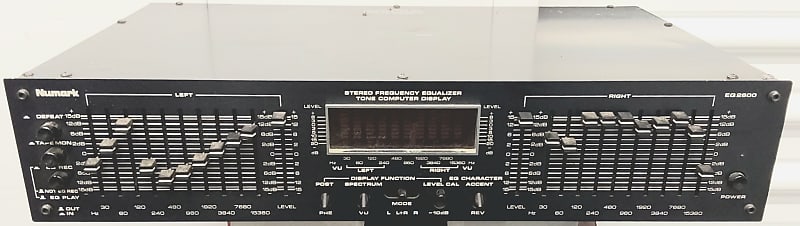 Numark EQ 2600 stereo frequency equalizer. | Reverb
