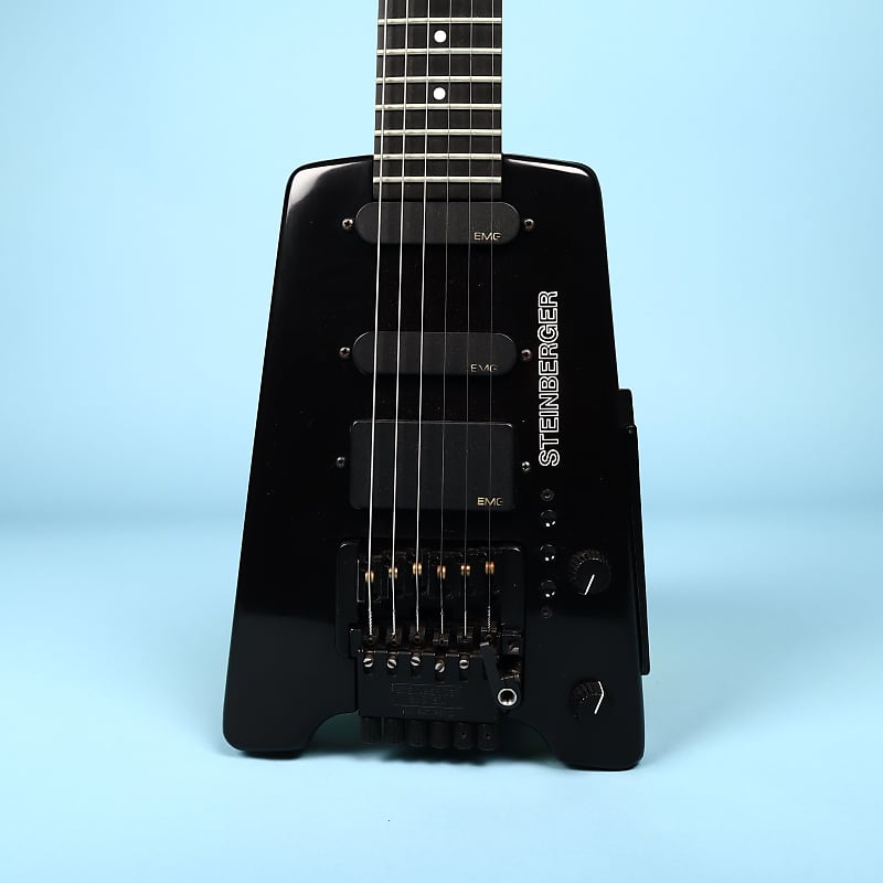 1990 Steinberger USA GL4T Electric Guitar Black | Reverb