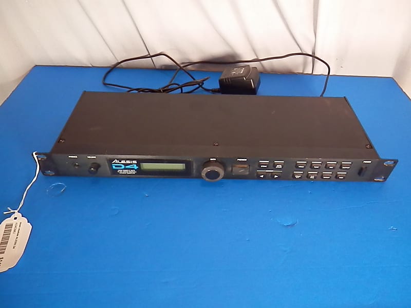 Alesis D4 16 bit drum module rack effect unit with power | Reverb