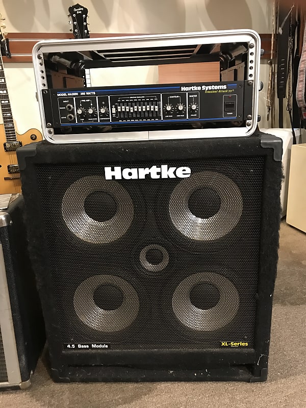 Hartke HA3500 Head & Hartke 4.5 Bass Module XL Series 2000's | Reverb