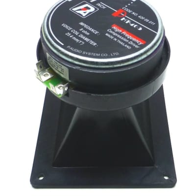 P Audio PHT-405 Compression Driver Square Horn Tweeter | Reverb