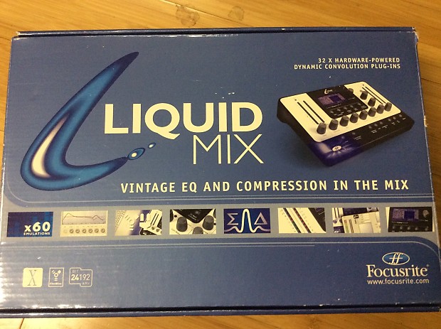 Focusrite Liquid Mix 2010 White/Blue | Reverb
