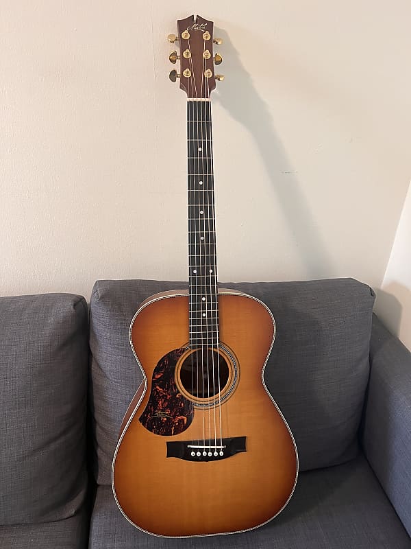 Left-handed Maton EGB808 NASHVILLE | Reverb