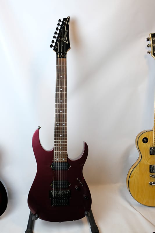 Ibanez RG7 7-String Red Floyd Rose Rg7620 Electric Guitar | Reverb