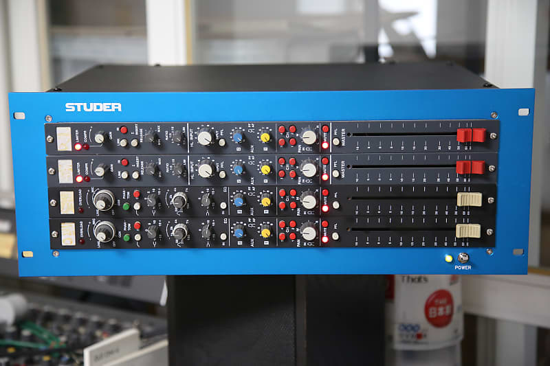 Studer 963 Mixer Summing or Mastering Rack 961 962 #1 | Reverb