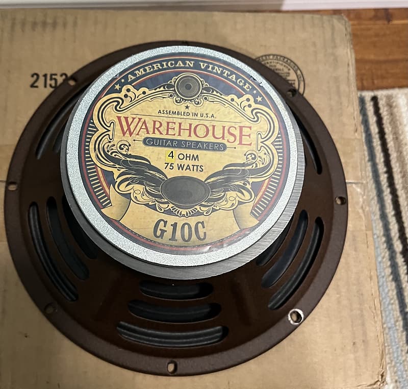 Warehouse Guitar Speakers G10C 2021 | Reverb