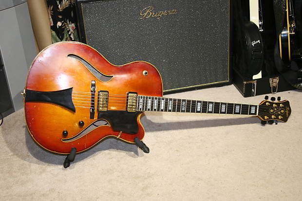 Hofner Jazzica Custom Vintage - Distressed Violin RARE dual | Reverb