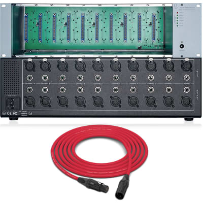 Radial Engineering Workhorse 8-Space 500 Series Rack + | Reverb