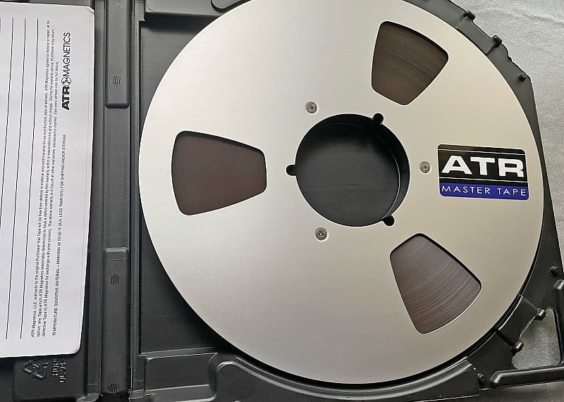 ATR Magnetics Master Tape 1/2" x 2500' 10.5" Metal Reel W/ | Reverb
