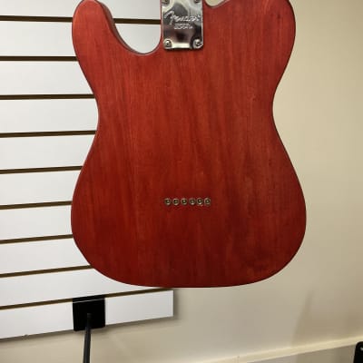 Fender Telecaster partscaster mid 2000s - red stain | Reverb