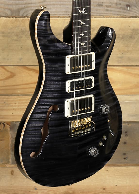 PRS 10-Top Special Semi-Hollow Guitar Grey Black w/ Case | Reverb