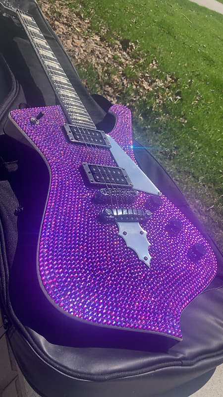 RARE custom Ibanez Paul Stanley Signature PS60 Purple | Reverb