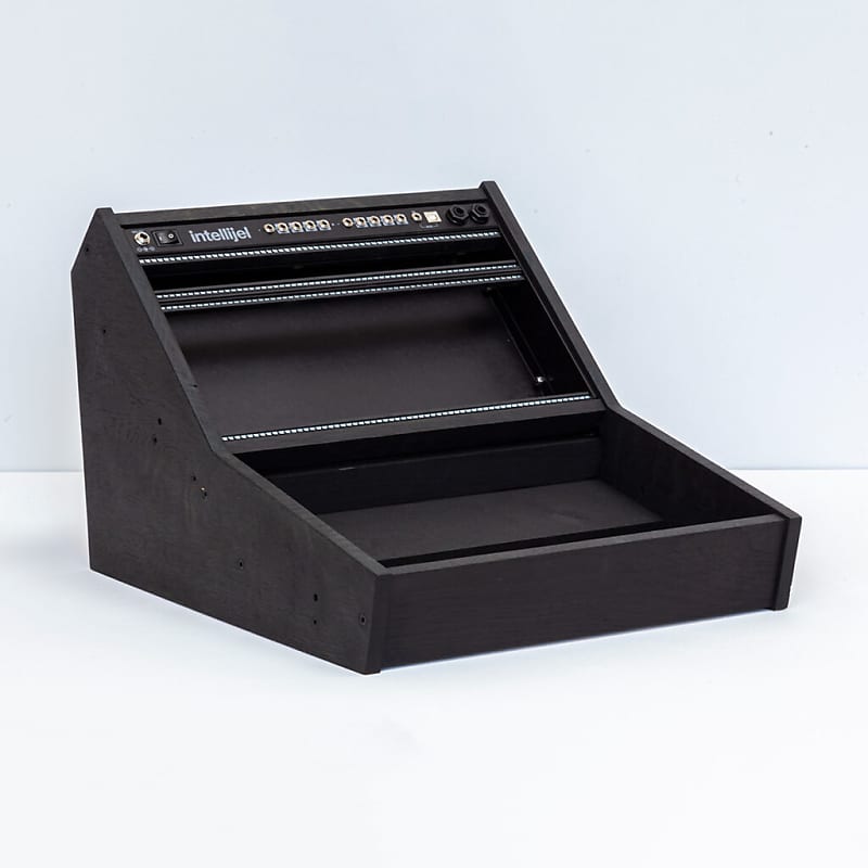 Intellijel Pallette case + stand 2022 - Black Linseed Oil | Reverb