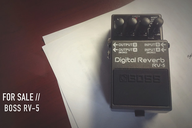 Boss RV-5 Reverb | Reverb