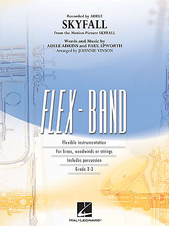 Skyfall Flex-Band Grade 3 Score & Parts | Reverb