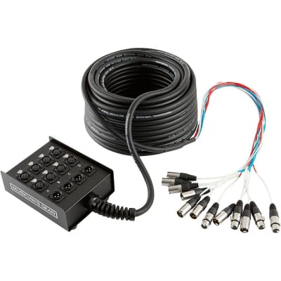 ProCo SMA0804FBX-50 SMA Series 8x4 Stage Snake with XLR | Reverb