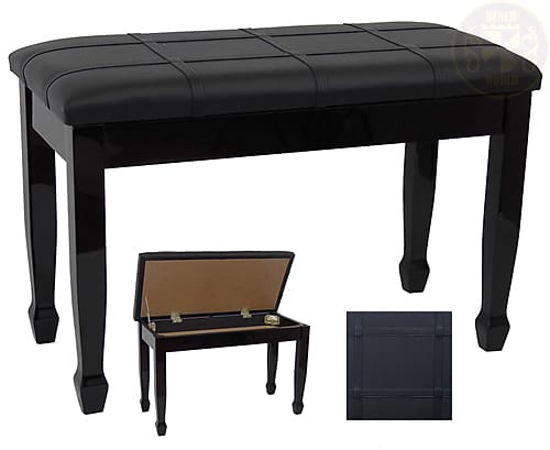 Benchworld ACE201GPE Duet Piano Bench - 30 Padded with | Reverb