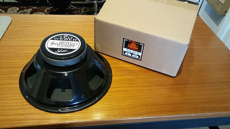 Ted Weber Signature Series Speaker Model Sig12F-B (Ceramic) - | Reverb