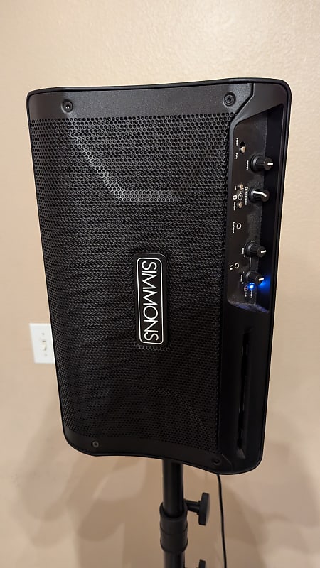 Simmons DA2108 Bluetooth Electronic Drum Amp w/ ProLine Stand | Reverb