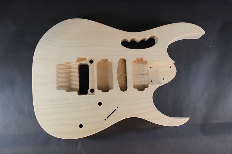 6 string, Jem style Alder guitar body, rear route, | Reverb Canada