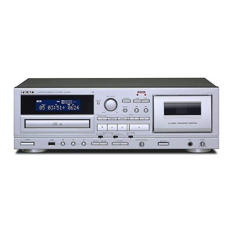 Teac: AD-850 Cassette Player / CD Player / USB Recorder | Reverb
