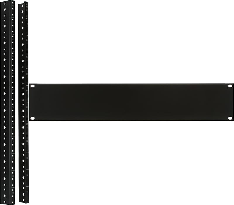 Gator GRW-RACKRAIL-12U Rack Rails - 12U Pair Bundle with | Reverb