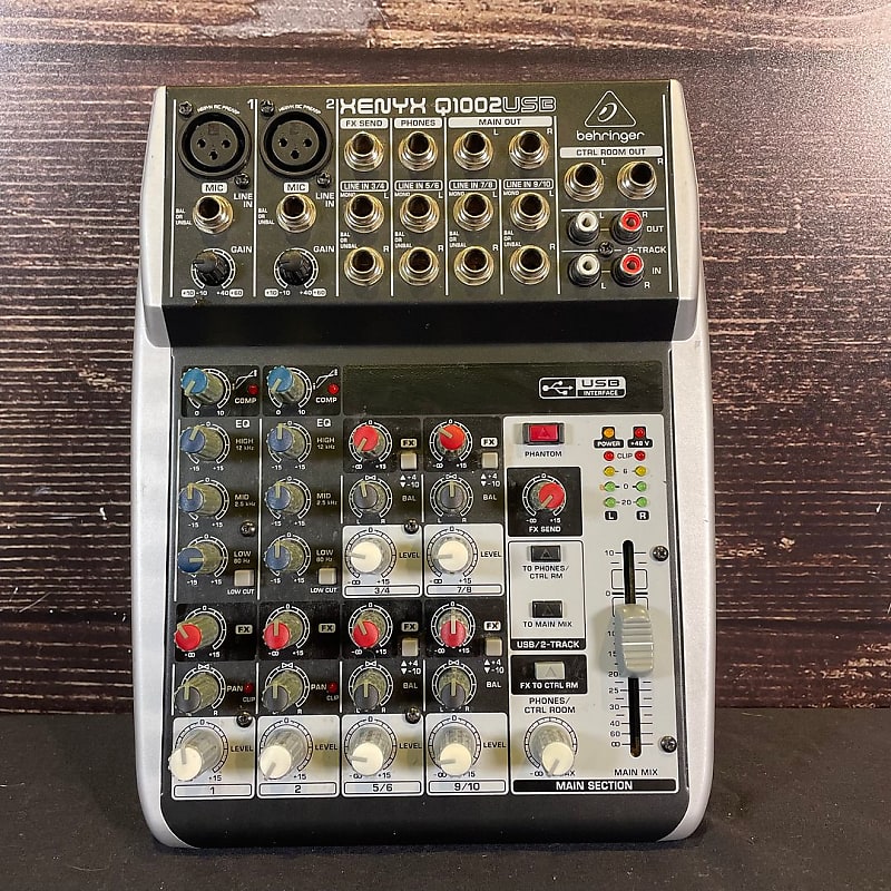 BEHRINGER XENYX Q1002USB MIXER Keyboard (Hollywood, CA) | Reverb