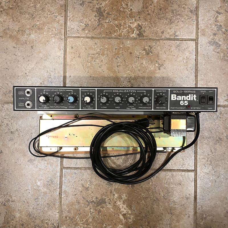1980s Peavey Bandit 65 Amp Head - Serviced | Reverb