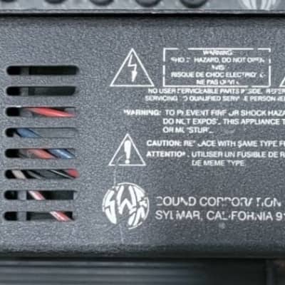 SWR Bass 350(Red Face) Late 90s-Early 200s | Reverb